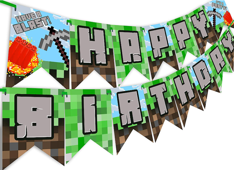 10 Neat Minecraft Birthday Party Favors – Tiny Mills®