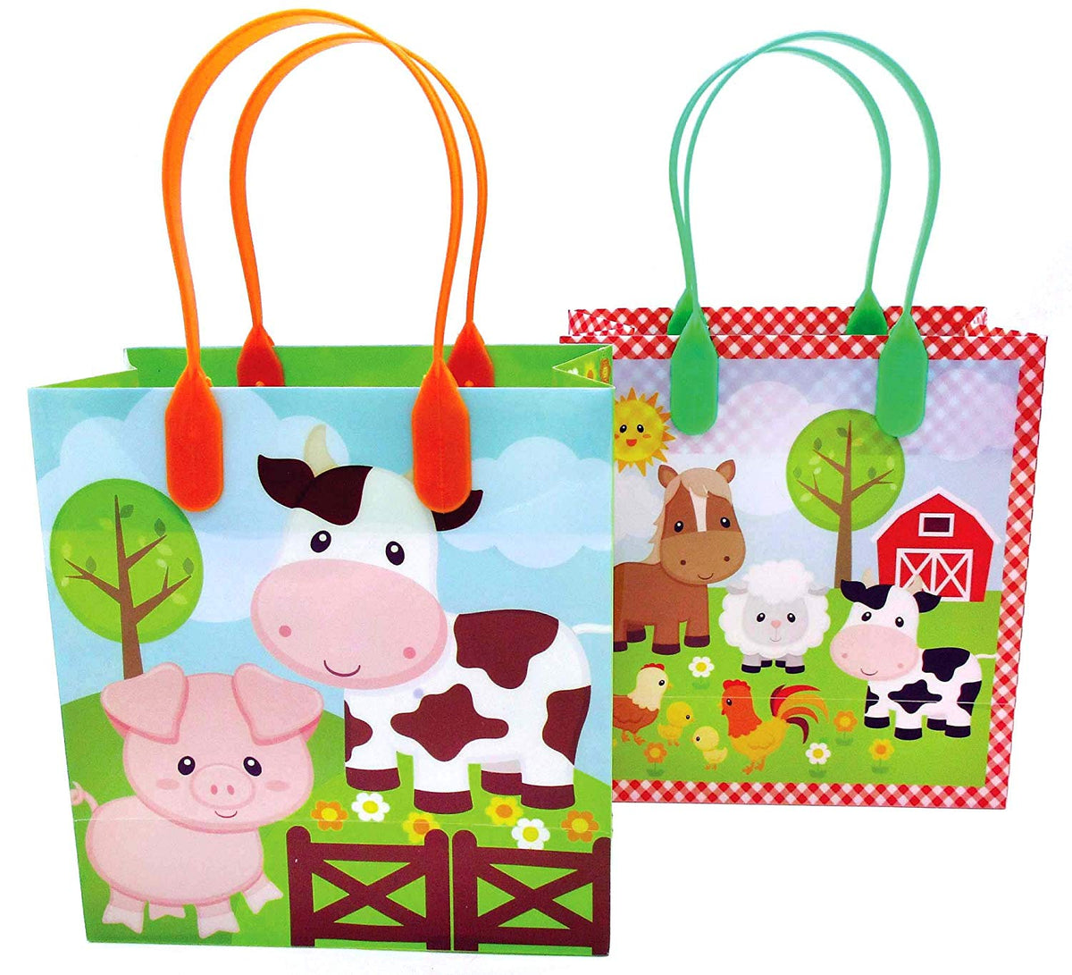 Farm Animal Barnyard Party Favor Bundle Set for Kids - 12 Pack – Tiny ...