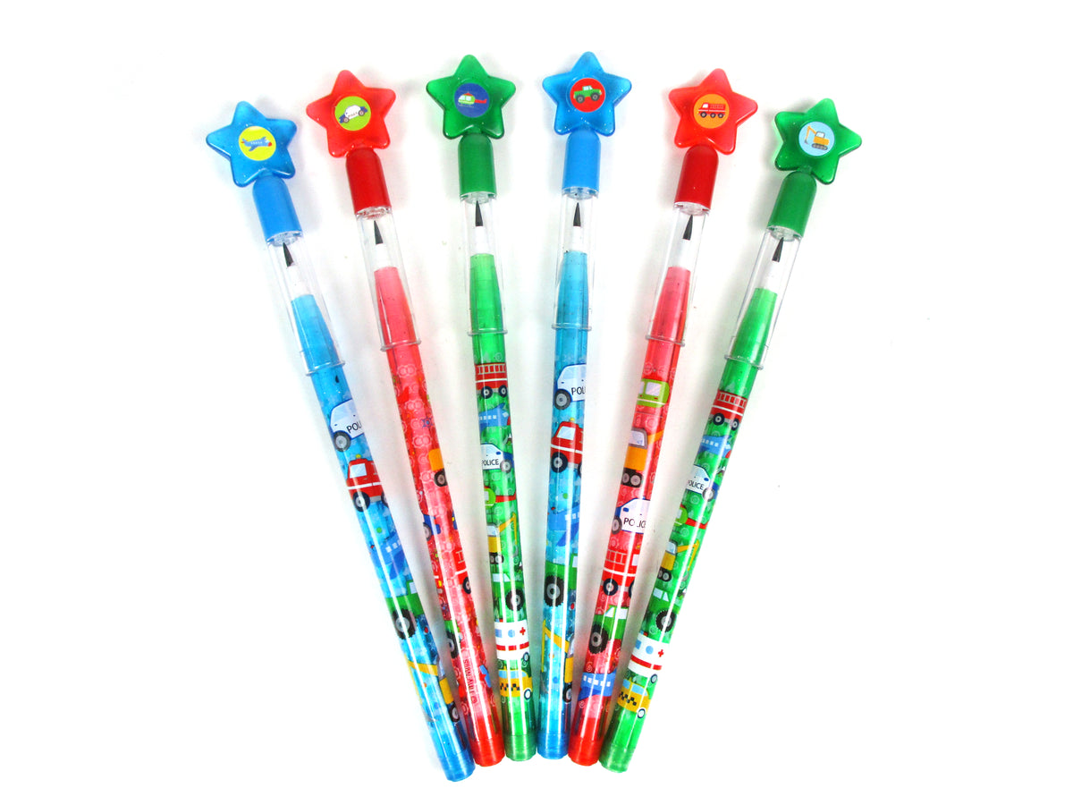 Vehicle Multi Point Pencils – Tiny Mills®