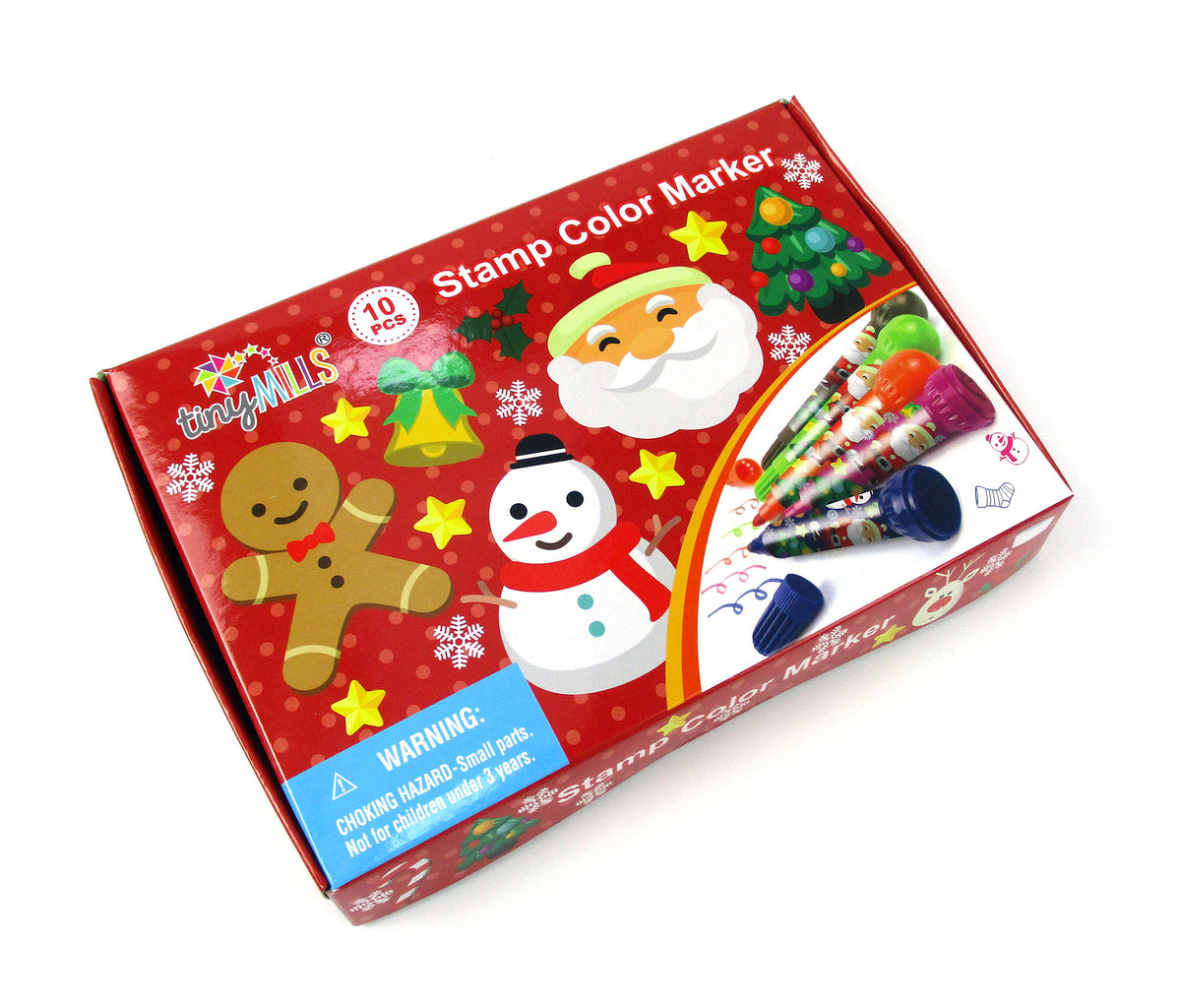 Christmas Stamp Marker Set - Set of 10 – Tiny Mills®