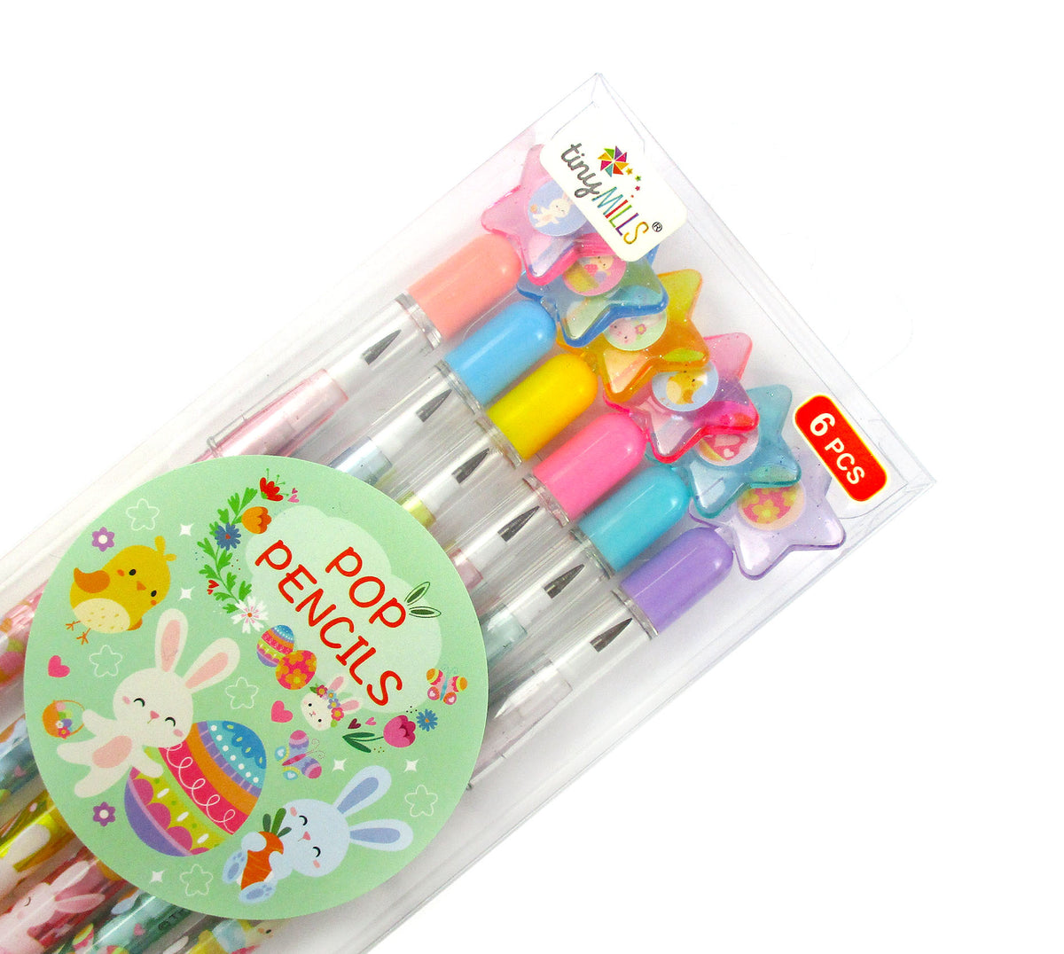 New Easter Sunday Stackable Multi Point Pencils - Set of 6 – Tiny Mills®