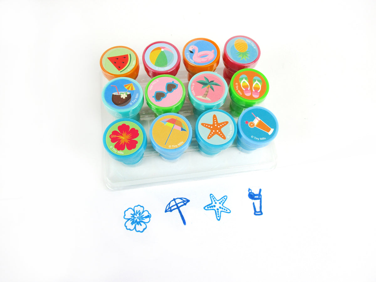 Summer Beach Party Stamp Kit – Tiny Mills®