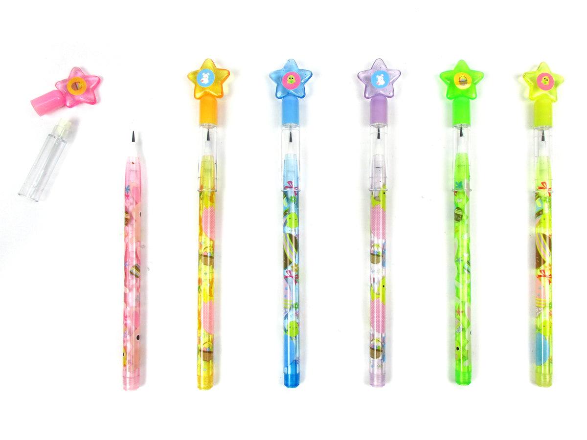 Easter Stackable Point Pencils - Set of 6 – Tiny Mills®