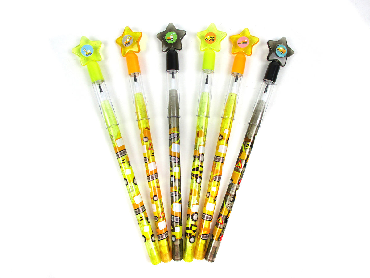Construction Stackable Point Pencils – Tiny Mills®