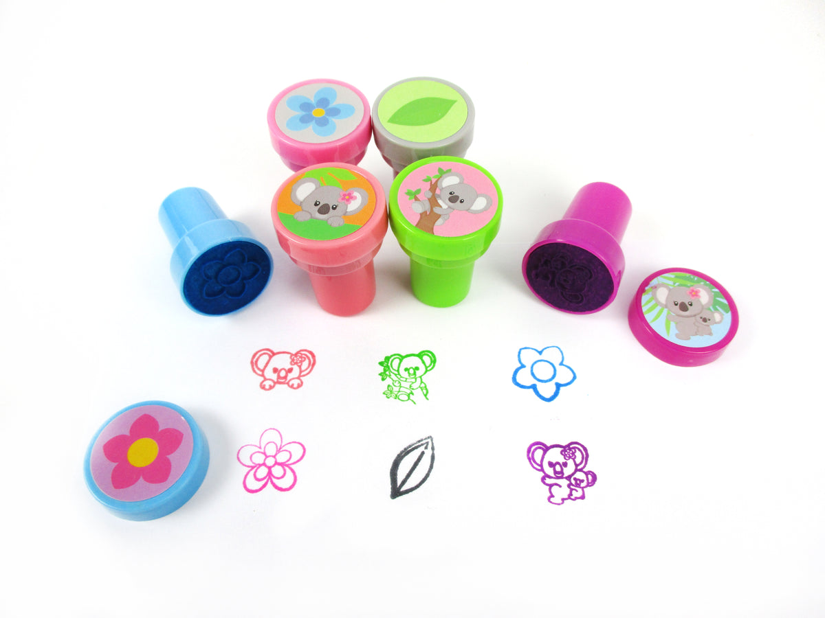 Koala Assorted Stampers Party Favors for Kids - 24 pcs – Tiny Mills®