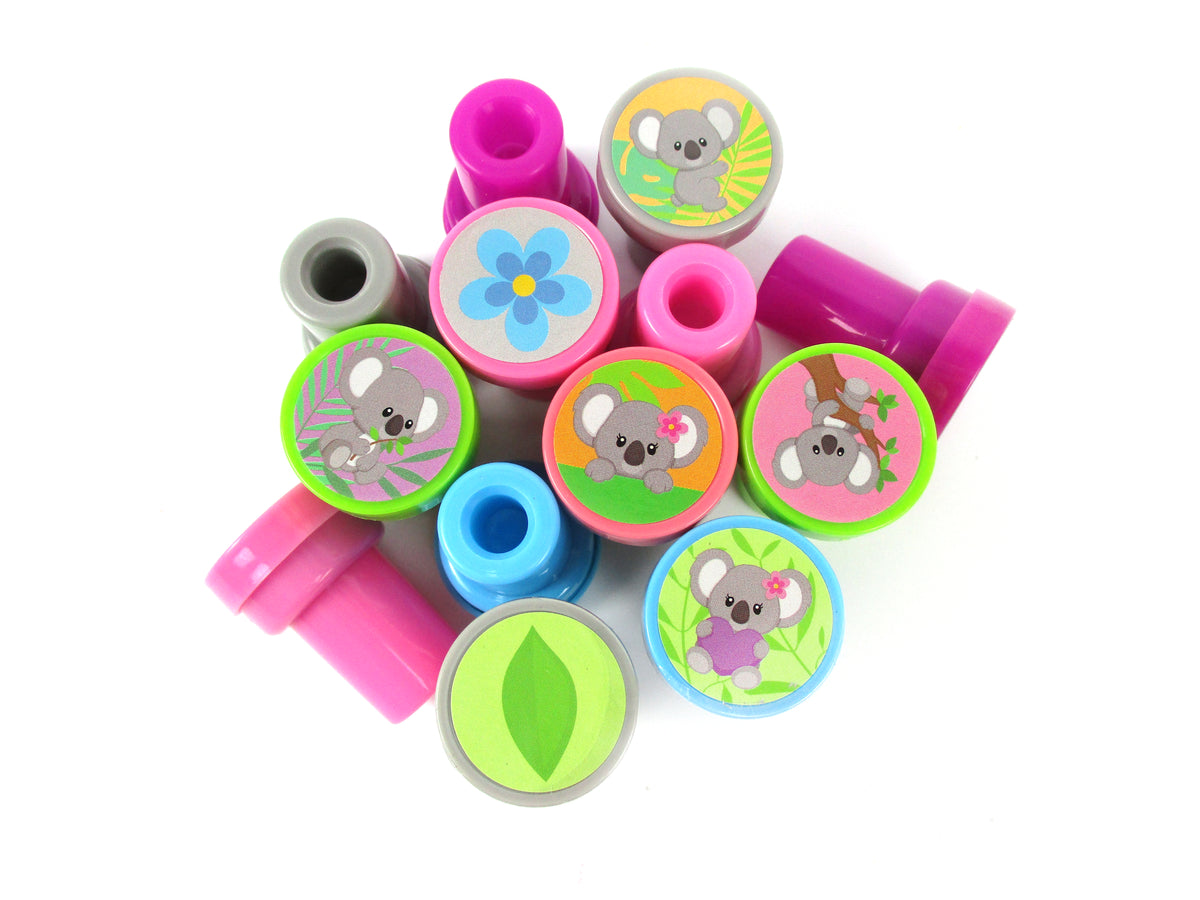 Koala Assorted Stampers Party Favors for Kids - 24 pcs – Tiny Mills®